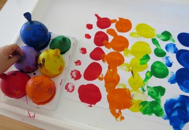 22 Easy & Awesome Balloon Painting Ideas for Kids | Kids Activities Blog