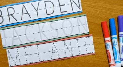 19 Free Printable Name Writing Practice Worksheets | Kids Activities Blog