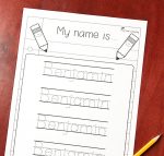 19 Free Printable Name Writing Activities For Preschoolers Kids ...