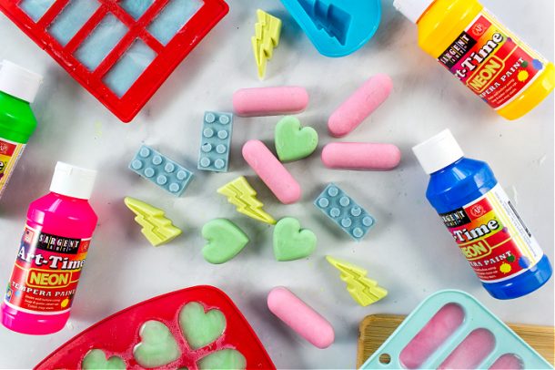How to Make Chalk Melts with Plaster of Paris | Kids Activities Blog