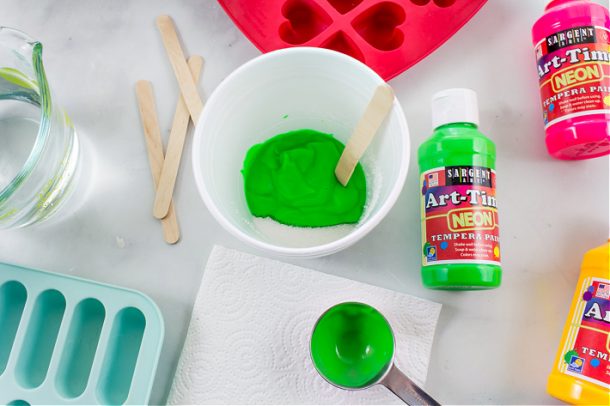 How to Make Chalk Melts with Plaster of Paris | Kids Activities Blog