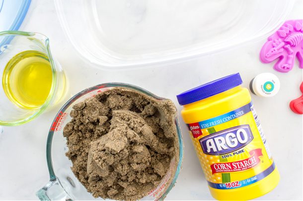 Easy Homemade DIY Moon Sand Recipe • Kids Activities Blog