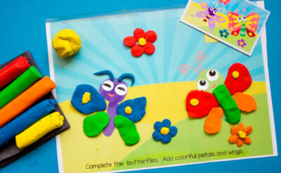 34 Clever Playdough Mats For Kids | Kids Activities Blog