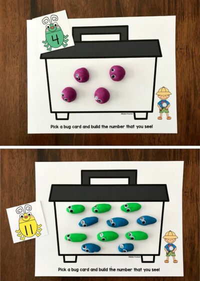 34 Clever Playdough Mats For Kids | Kids Activities Blog