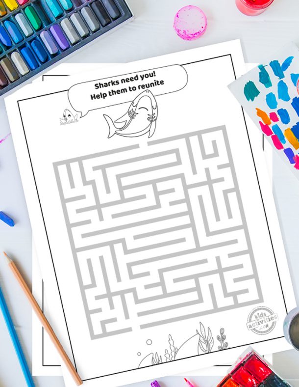 20 Twisting & Turning Printable Mazes Kids Activities Blog |Kids Activities