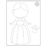 Free Printable Princess Paper Dolls for Royal Fun | Kids Activities Blog