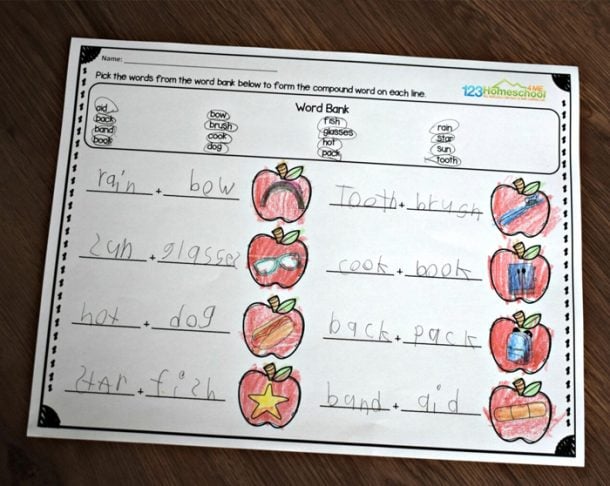 Best Compound Words Activities For Preschoolers | Kids Activities Blog