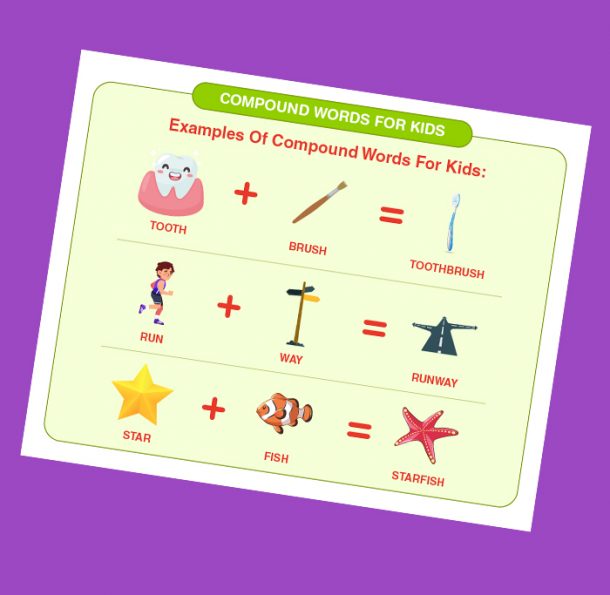 Best Compound Words Activities For Preschoolers | Kids Activities Blog