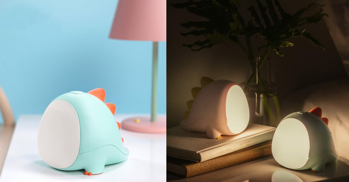 This Dinosaur Night Light Is So Cute, You Need One | Kids Activities Blog