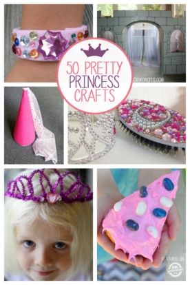 50 Pretty Princess Crafts | Kids Activities Blog
