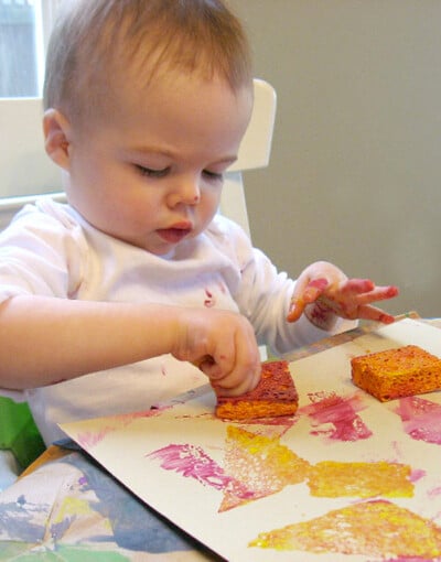 Hands-On Baby's First Art Project: 25 Infant Art Ideas | Kids ...
