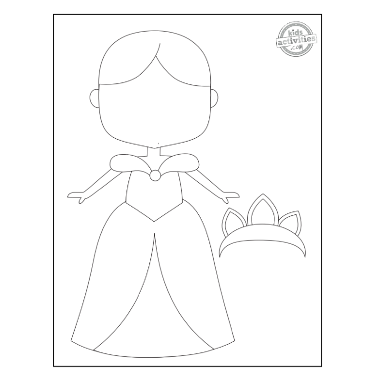 Free Printable Princess Paper Dolls for Royal Fun | Kids Activities Blog