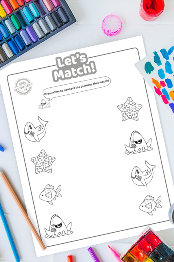 Shark Week 2021 - Kids Shark Activities, Shark Crafts & Coloring Pages