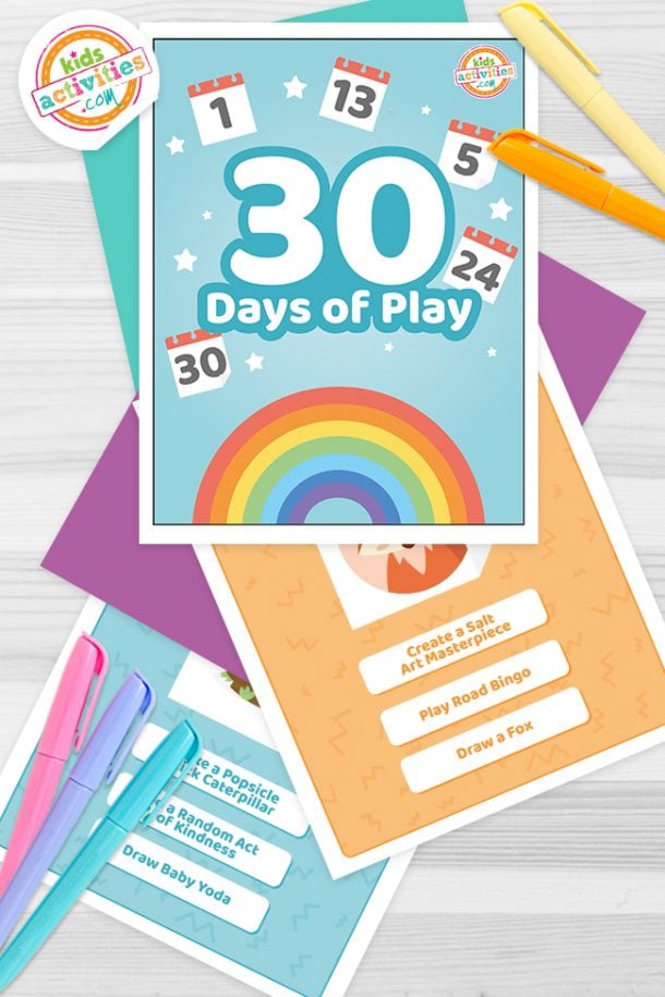 Free 30 Days of Play Guide for Endless Fun | Kids Activities Blog
