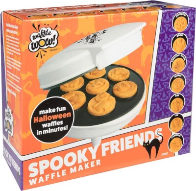 This Halloween Mini Waffle Maker Will Make Spooky Fun Bite-Sized ...