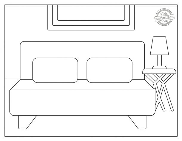 Free Printable Paper Doll House Coloring Pages |Kids Activities Blog