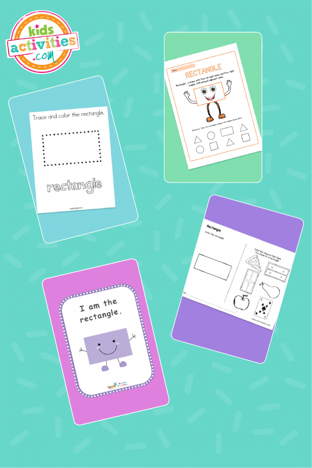 Rectangle Shape Activities For Preschoolers Kids Activities Blog ...