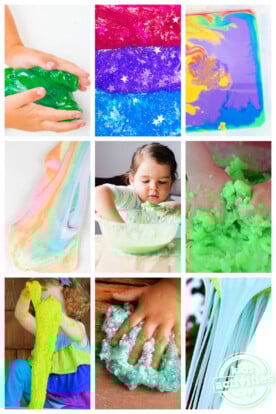 Homemade Green Alien Slime Inspired by Toy Story | Kids Activities Blog