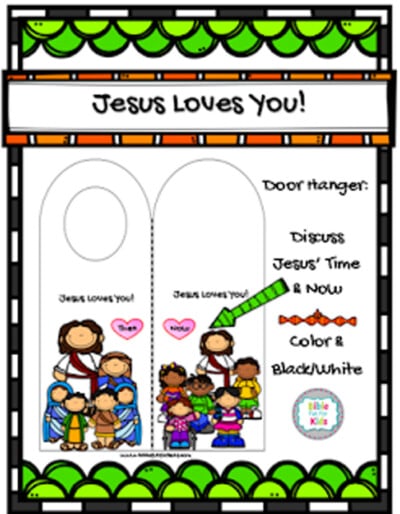 Uplifting 6 Jesus Loves The Little Children Activities | Kids ...