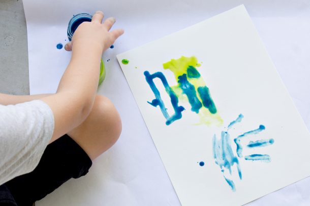 Fun Homemade Edible Finger Paint Recipe | Kids Activities Blog