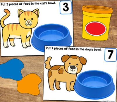 Fun 6 Great Pet Math Activities For Preschoolers Kids Activities Blog