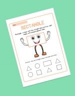 Rectangle Shape Activities For Preschoolers Kids Activities Blog ...