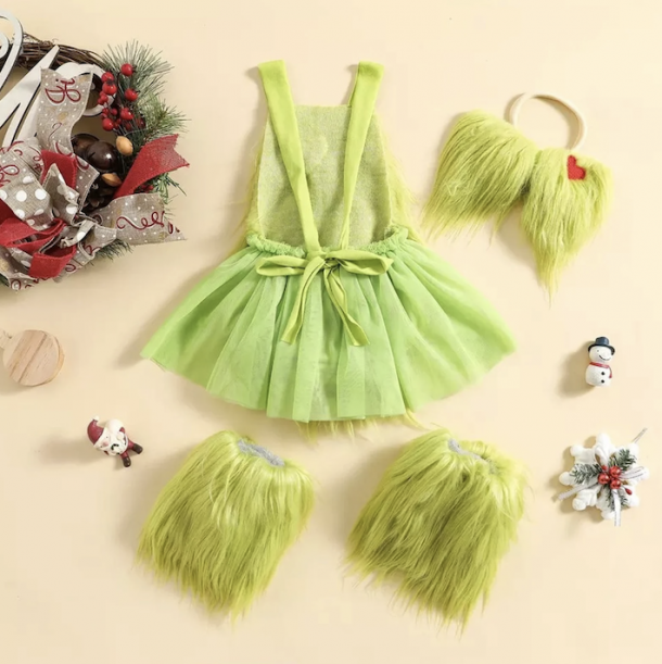 This Grinch Baby Costume Will Have Your Heart Growing Three Sizes Kids ...