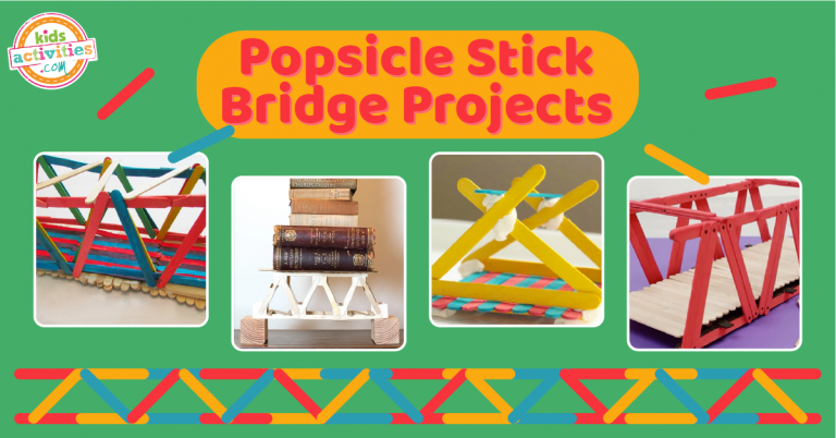 Popsicle Stick Bridge Projects Kids Can Build | Kids Activities Blog