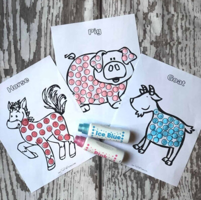 28 Farm Animal Art Activities For Preschoolers | Kids Activities Blog