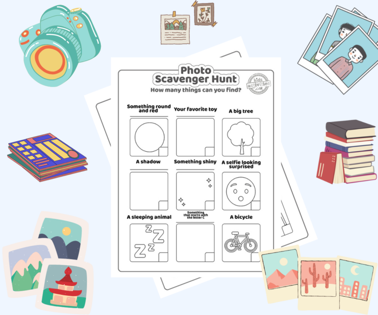 Free Photo Scavenger Hunt Printables | Kids Activities Blog