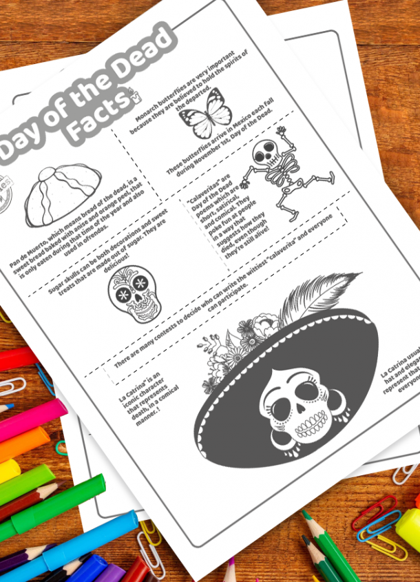Fun Day Of The Dead Facts For Kids To Print and Learn! Kids Activities Blog