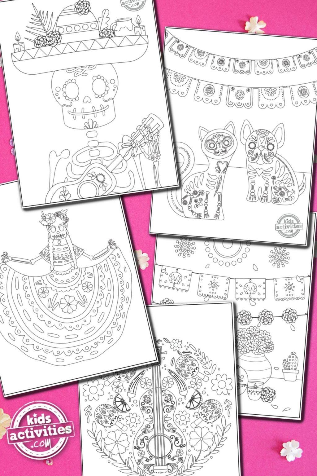 Let's Celebrate! Day of the Dead Activities for Kids |Printables, Facts ...