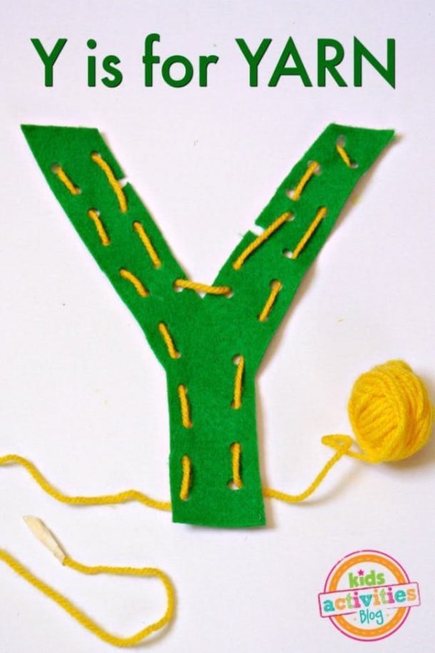 20+ Letter Y Crafts & Activities - Preschoolers Learn the Alphabet ...