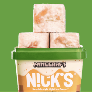 You Can Get Minecraft Ice Cream That You Can Sink your Pickaxe Into ...
