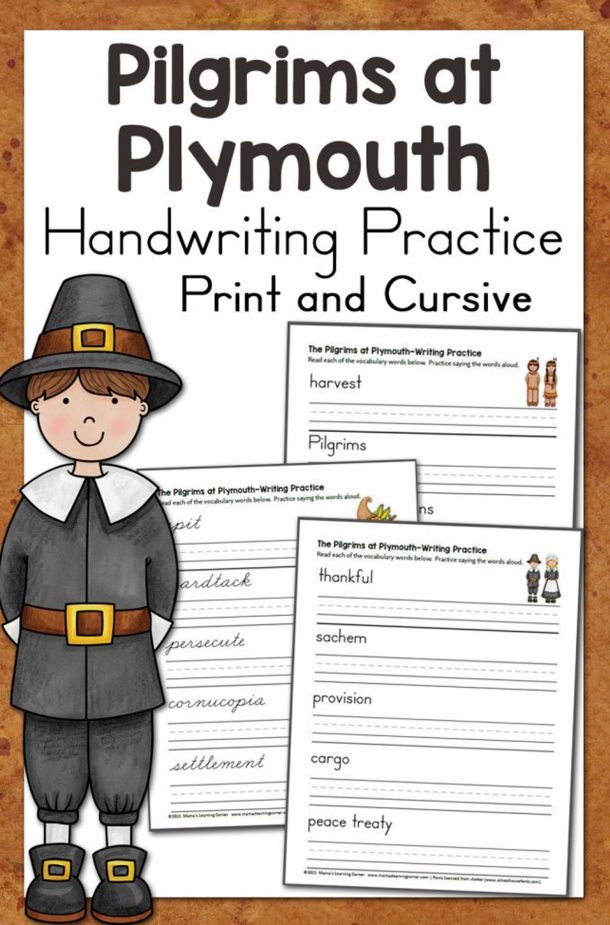 16 Cute Pilgrim Activities for Preschoolers Kids Activities Blog