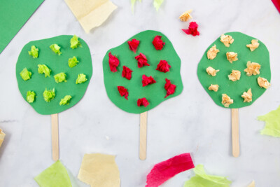 An Apple Tree Craft Perfect for Preschoolers • Kids Activities Blog