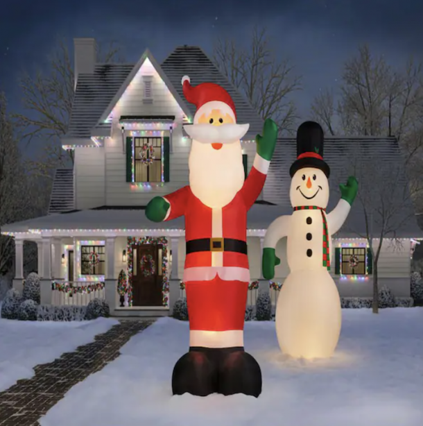 Home Depot is Selling a 20 Foot Inflatable Santa You Can Put in Your ...