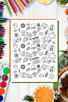 Free Turkey Zentangle Coloring Page for Thanksgiving | Kids Activities Blog