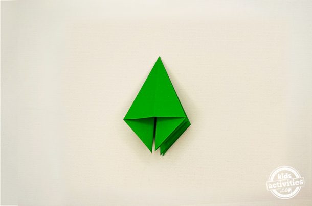 Easy Origami Christmas Tree Kids Can Fold | Kids Activities Blog