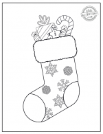 Free Printable Christmas Stocking Coloring Pages | Kids Activities Blog