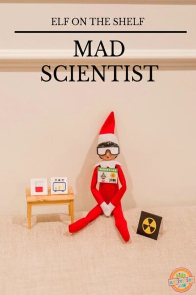 Elf on the Shelf Mad Scientist Fun Christmas Idea | Kids Activities Blog