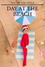Elf on the Shelf Goes to the Beach Idea | Kids Activities Blog