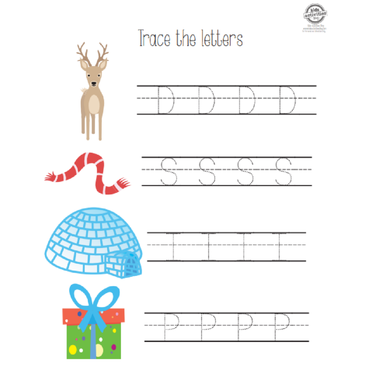 Printable Christmas Activities Pack for Preschool & Kindergarten | Kids ...