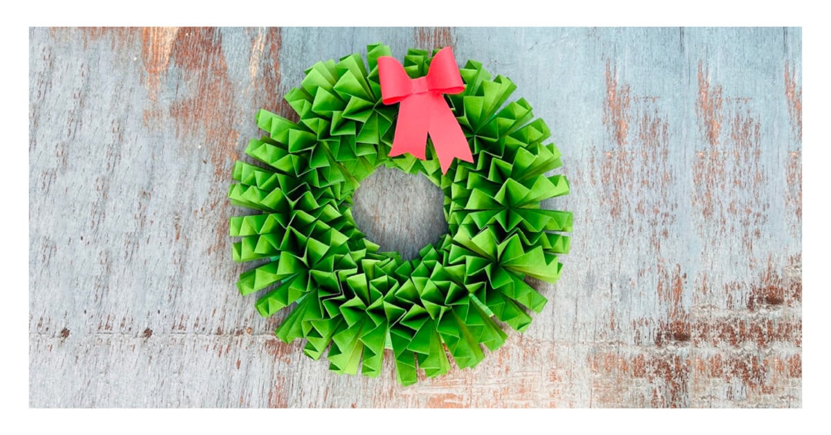 Christmas Wreath Paper Craft For Kids | Kids Activities Blog