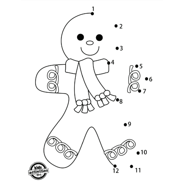 Fun & Festive Gingerbread Man Printable Activity Pages for Kids | Kids ...