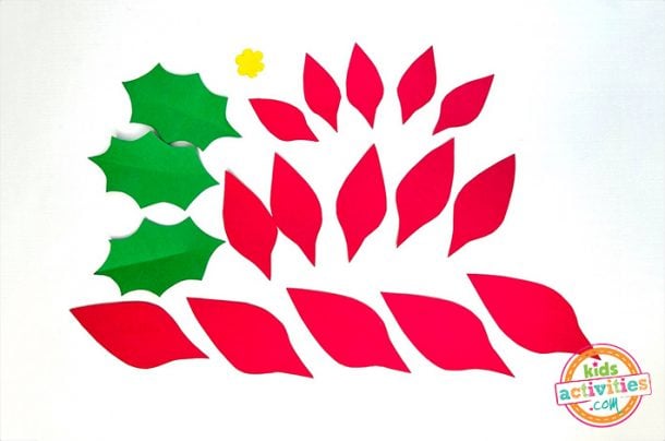 Make A Christmas Craft - Poinsettia Craft | Poinsettia Flower | Kids ...