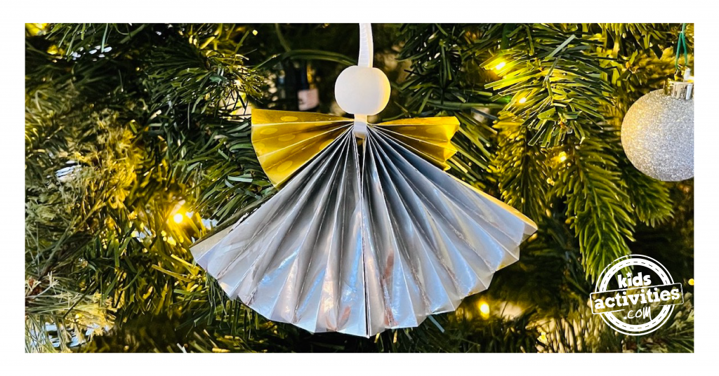 Make An Angel Ornament Xmas Craft | Kids Activities Blog