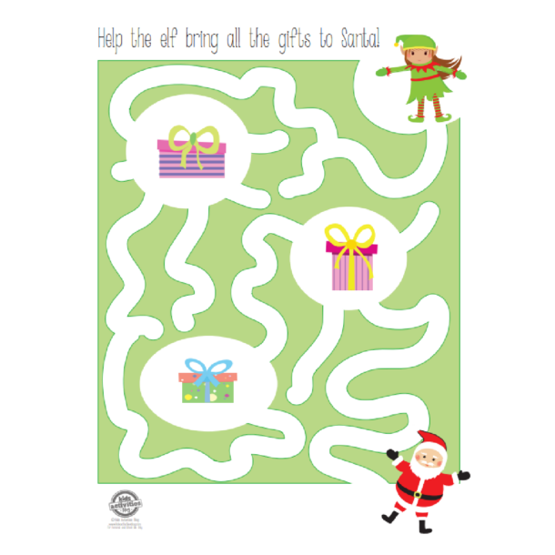 Christmas Preschool & Kindergarten Worksheets You Can Print | Kids ...