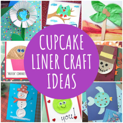 11 Easy Christmas Cupcake Liner Crafts for Kids | Kids Activities Blog