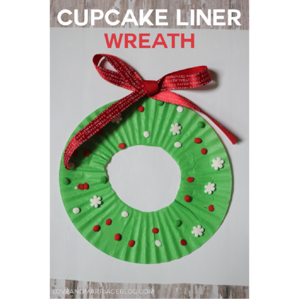 11 Easy Christmas Cupcake Liner Crafts for Kids | Kids Activities Blog